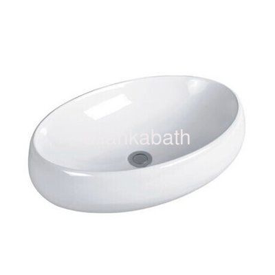 Bathroom Sanitary Ware Ceramic Sinks White Color Art Basin/Oval Hand Wash Basin