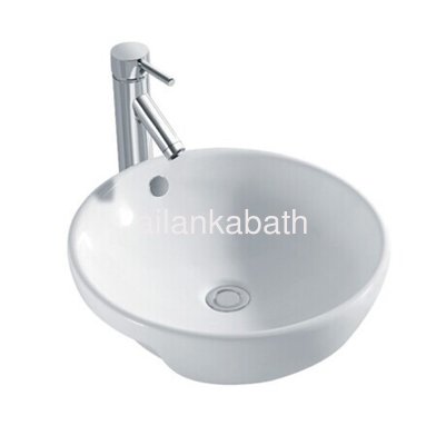 Countertop Mounting Ceramic Sinks Sanitary Ware Rectangular Art Basin Bathroom Wash Basin