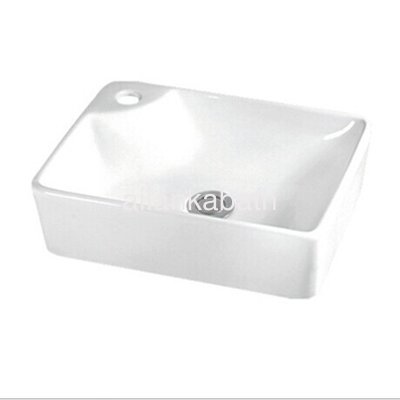 Countertop Mounting Ceramic Sinks Sanitary Ware Rectangular Art Basin Bathroom Wash Basin