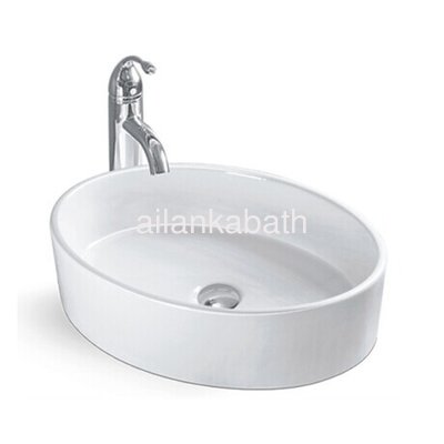 Countertop Mounting Ceramic Sinks Sanitary Ware Rectangular Art Basin Bathroom Wash Basin