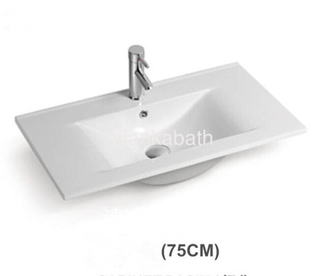 Mounting Above Cabinet Ceramic Sinks Sanitary Ware Cabinet Basin Bathroom Hand Wash Basin
