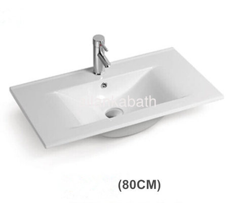 Mounting Above Cabinet Ceramic Sinks Sanitary Ware Cabinet Basin Bathroom Hand Wash Basin