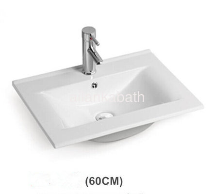 Mounting Above Cabinet Ceramic Sinks Sanitary Ware Cabinet Basin Bathroom Hand Wash Basin