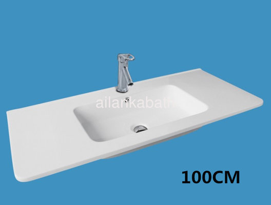 Mounting Above Cabinet Ceramic Sinks Sanitary Ware Cabinet Basin Bathroom Hand Wash Basin