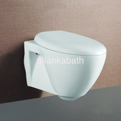 Sanitary Ware Ceramic Washdown P-trap Wall-hung Mounted Toilets Bathroom Wall-hung Toielt