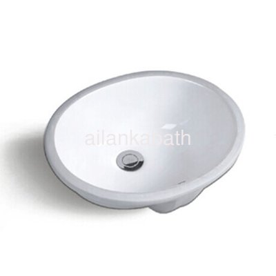 Under-counter mounting Sanitary Ware Ceramic Sinks Bathroom Under Counter Hand wash Basin