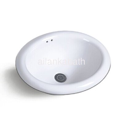 Fixing Above Counter Sanitary Ware Ceramic Sinks Bathroom Under Counter Hand wash Basin