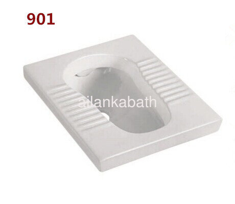 Sanitary Ware foot-installation into the earth Bathroom Ceramic Squatting Pan W.C.