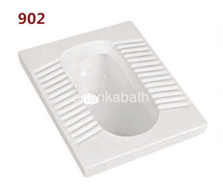 Sanitary Ware foot-installation into the earth Bathroom Ceramic Squatting Pan W.C.
