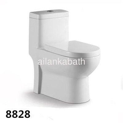 India & Middle East Bathroom Ceramic 200/250/300mm Roughing-in Washdown One-piece Toilet