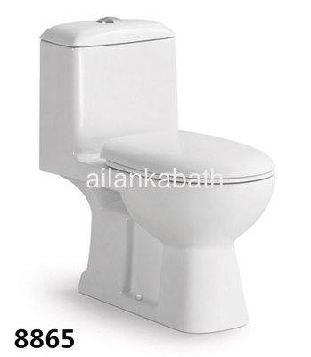 Bathroom Floor Mounted 4inches outlet 250300mm Roughing-in Washdown One-piece Toilet