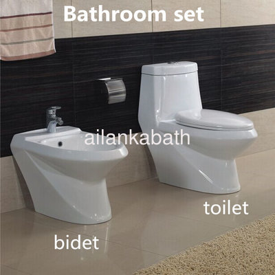 Hot sale Elegent Sanitary Ware Ceramic Bathroom Sets Washdown One piece Toilet with Bidet
