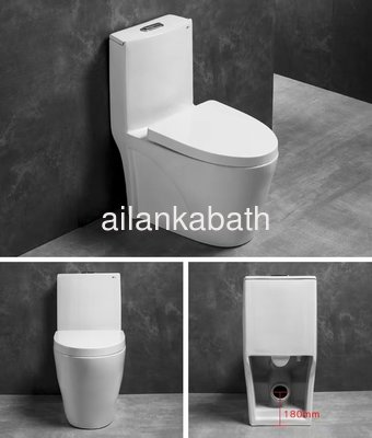 Wholesale sanitary ware dual flush white color bathroom porcelain toilet bowl floor mounted ceramic one piece toilet