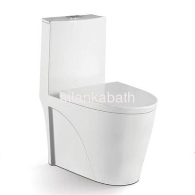 Wholesale sanitary ware dual flush white color bathroom porcelain toilet bowl floor mounted ceramic one piece toilet