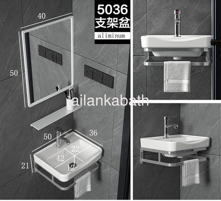 factory price bathroom wall hung basin small size sanitary ware commode hand wash basin