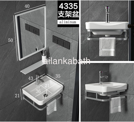factory price bathroom wall hung basin small size sanitary ware commode hand wash basin