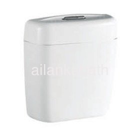 Bathroom Sanitary Ware Ceramic White Color PP Water Tank & Squat Pan/Squatting W.C.
