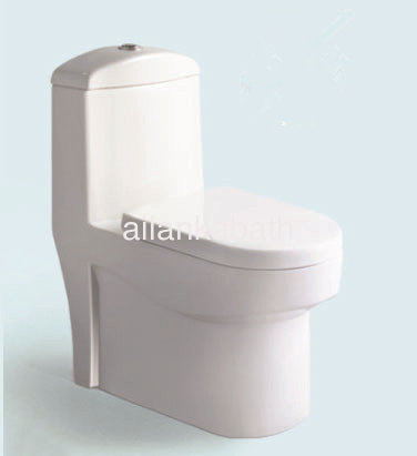 Bathroom Sanitary Ware Ceramic Siphonic One piece Toilet/WC/Toilet seat/Floor mounted