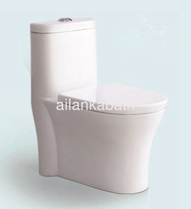 Bathroom Sanitary Ware Ceramic Siphonic One piece Toilet/WC/Toilet seat/Floor mounted