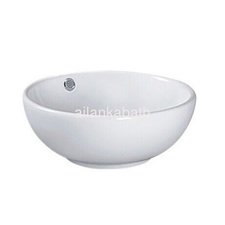 Sanitary Ware Ceramic Sinks Countertop Sinks Art Basin Round Bathroom Hand Wash Basin