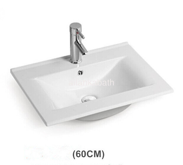Mounting Above Cabinet Ceramic Sinks Sanitary Ware Cabinet Basin Bathroom Hand Wash Basin
