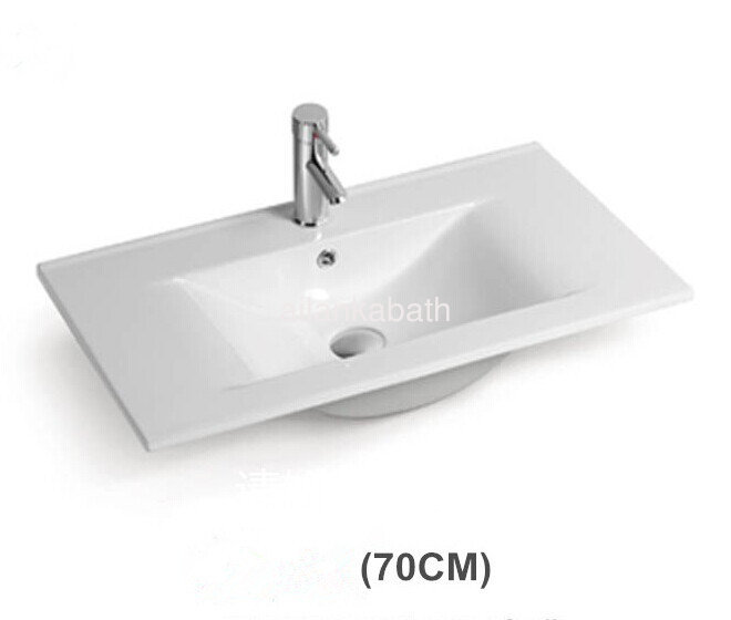 Mounting Above Cabinet Ceramic Sinks Sanitary Ware Cabinet Basin Bathroom Hand Wash Basin