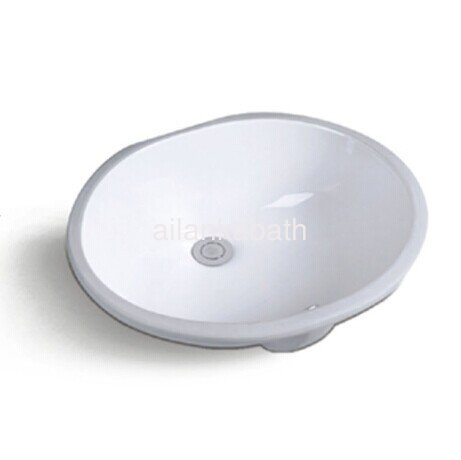 Under-counter mounting Sanitary Ware Ceramic Sinks Bathroom Under Counter Hand wash Basin