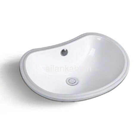 Under-counter mounting Sanitary Ware Ceramic Sinks Bathroom Under Counter Hand wash Basin