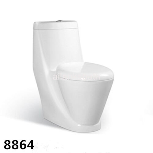 Bathroom Floor Mounted 4inches outlet 250300mm Roughing-in Washdown One-piece Toilet
