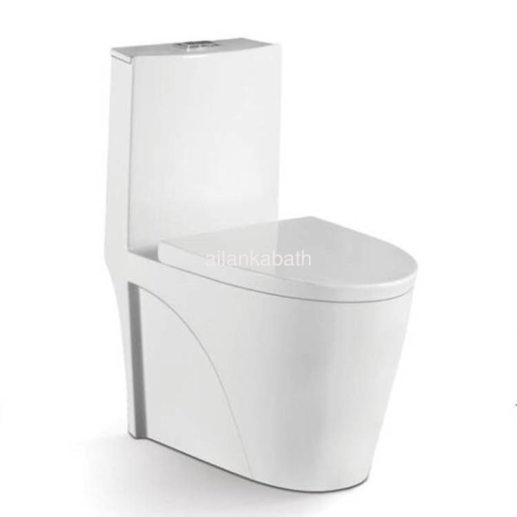 Wholesale sanitary ware dual flush white color bathroom porcelain toilet bowl floor mounted ceramic one piece toilet
