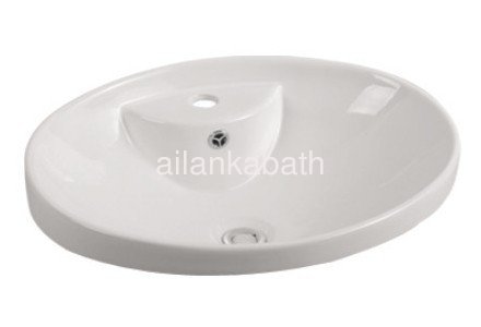 Bathroom Sanitary Ware Ceramic Sinks Colorful Art Basin/Wash Basin white and  Dual-Color