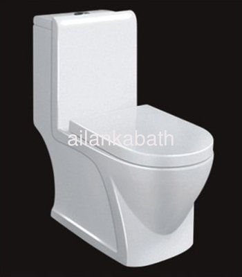 Bathroom Sanitary Ware Ceramic Siphonic One piece Toilet/WC/Toilet seat/Floor mounted
