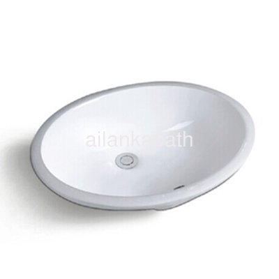 Under-counter mounting Sanitary Ware Ceramic Sinks Bathroom Under Counter Hand wash Basin