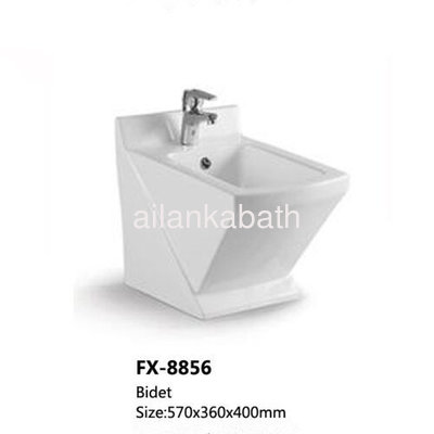Floor Mounted Bidets Fixing to Wall With Back Bathroom Ceramic Bidets for Females