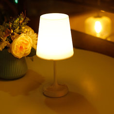 China 2018 hottest table lamp with both touching control and remote control, smart night light with soft led light supplier