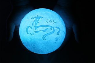 China new 2018 hottest Creative 3D led Moon Lights , Customized pattern 3D Print Moon night Light with kinds of size supplier