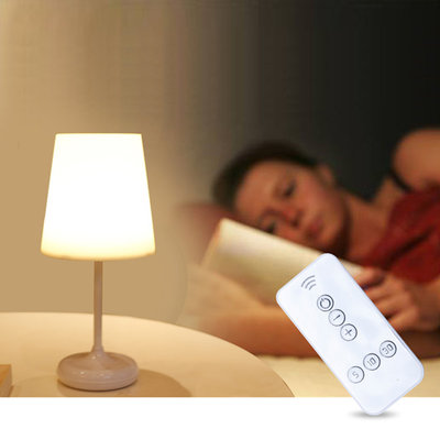 2018 hottest table lamp with both touching control and remote control, smart night light with soft led light supplier