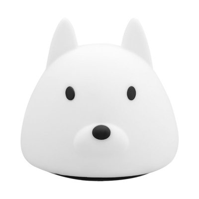 Rechargeable  Silicone led Night Light pat lamp Dog shape led light  with soft warm led lighting supplier