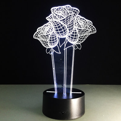 new 2018 Creative 3D led Lights Night Light 3D Visual lights LED Touch Lamp portsmouth Night Light supplier