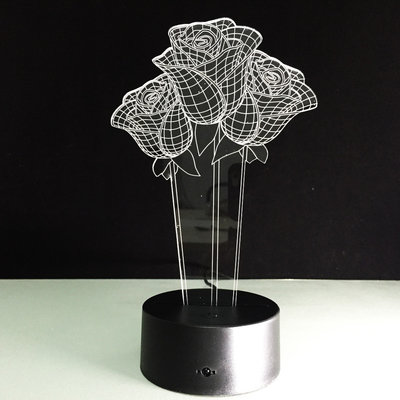 new 2018 Creative 3D led Lights Night Light 3D Visual lights LED Touch Lamp portsmouth Night Light supplier