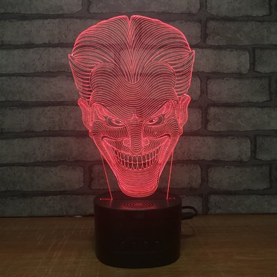 Manufacturer wholesale multicolored USB 3D acrylic led small night light, Led table lamp night lamp supplier