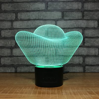 Manufacturer wholesale multicolored USB 3D acrylic led small night light, Led table lamp night lamp supplier