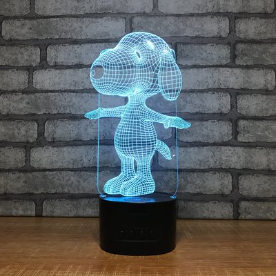 newest 3D acrylic indoor led light,  manufacture wholesale night lamp with speaker bluetooth function supplier