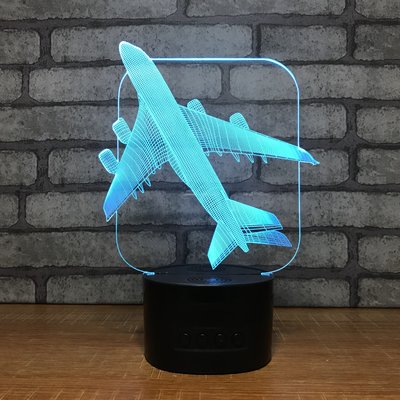 manufacture wholesale led night light, 3D arylic laser engraving night lamp with speaker bluetooth function supplier