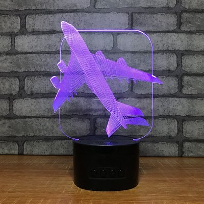 manufacture wholesale led night light, 3D arylic laser engraving night lamp with speaker bluetooth function supplier