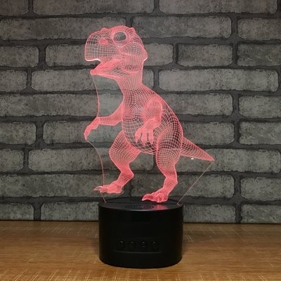 Novelty gift item 3D acrylic led small night light, table lamp night lamp with usb charging supplier
