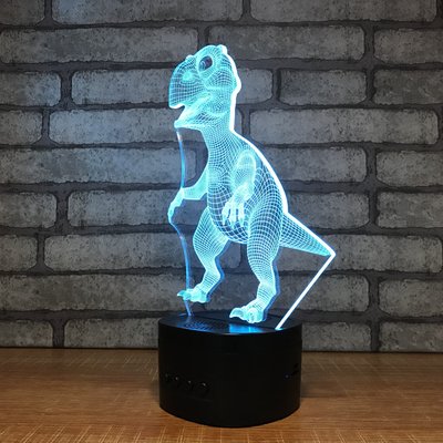 Novelty gift item 3D acrylic led small night light, table lamp night lamp with usb charging supplier