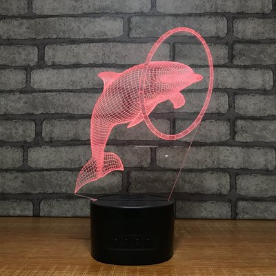 new 2018 Novelty product gift item 3D acrylic led small night light, table lamp night lamp with usb charging supplier