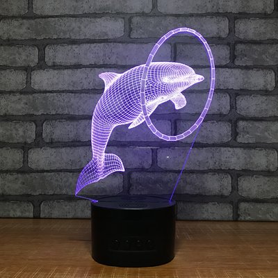new 2018 Novelty product gift item 3D acrylic led small night light, table lamp night lamp with usb charging supplier