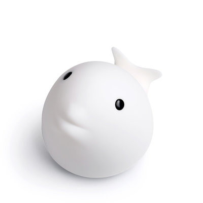2018 Rechargeable relief product Small whale silicone pat light led night light with colorful lighting supplier